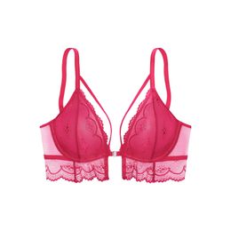 Lascana Damen B&uuml;gel-BH, pink, Gr&ouml;&szlig;e 80B