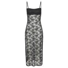Petite Fleur Gold Damen Neglig&eacute;, schwarz, Gr&ouml;&szlig;e 40/42