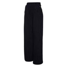 Lascana Damen Schlupfhose, schwarz gestreift, Gr&ouml;&szlig;e 36/38