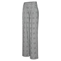 Lascana Damen Schlupfhose, glencheck- karo, Gr&ouml;&szlig;e 32/34