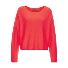 ELBSAND Damen Sweater, rot, Gr&ouml;&szlig;e 32/34