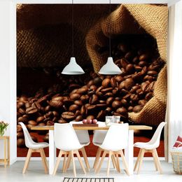 Bilderwelten Tapete - Fototapete K&uuml;chentapete Dulcet Coffee - Wandtapete Schlafzimmer Wohnzimmer modern - auch kleisterfrei
