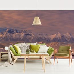 Bilderwelten Tapete - Fototapete Hohe Tatra am Morgen - Wandtapete Bildtapete Schlafzimmer Wohnzimmer modern - auch kleisterfrei