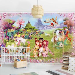 Bilderwelten Fototapete Vliestapete modern Wandtapete einzigartig - Mia and Me - Mia ́s magische Welt - Deko Kinderzimmer Baby M&auml;dchen Jungen