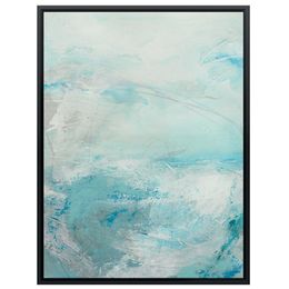Bilderwelten Leinwandbild - Hochformat Eismeer II