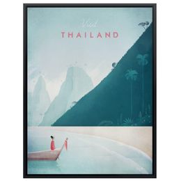 Bilderwelten Leinwandbild Reiseposter - Thailand