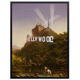Bilderwelten Leinwandbild Gem&auml;lde Hollywood