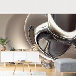 Bilderwelten Fototapete originell Abstrakt Wandtapete einzigartig - Glossy - Deko Wohnzimmer Schlafzimmer