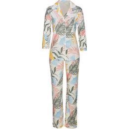 Vivance Dreams by Lascana Damen Pyjama, gemustert-allover, Gr&ouml;&szlig;e 32/34
