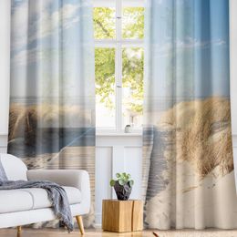 Bilderwelten Vorhang Ostsee Strand
