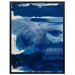 Bilderwelten Leinwandbild - Hochformat Tag am Meer I