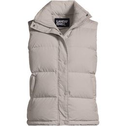 LANDS' END Wasserabweisende Daunenweste f&uuml;r Damen, Damen, size: regular, Schwarz, Nylon, by Lands' End