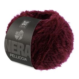 Pelliccia von Lana Grossa, Burgund, aus Schurwolle