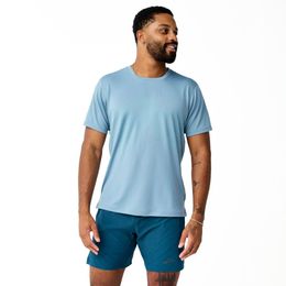 Brooks Dash Short Sleeve Bekleidung Herren blau