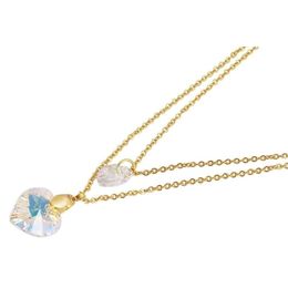 Adelia&acute;s ADELIA ́S Damen Kette ohne Anh&auml;nger "Halskette &ndash; Ankerkette aus Edelstahl 45 cm", 45cm, Edelstahl, gold, Edelstahl, Halsketten, Ideal als Geschenk f&uuml;r