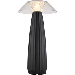 Globo LIGHTING Tischleuchte "ILLUMI", &Oslash; 15,4cm H: 28cm, 1 Stk., schwarz, Wohnzimmer, Leuchten, Tischlampe Nachttischlampe Deko-Tischleuchte