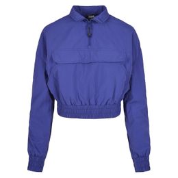 Urban Classics Damen Allwetterjacke "Urban Classics Damen", blau, Gr. S, unifarben, 100% Polyester, Jacken