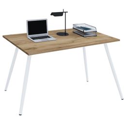 Schreibtisch Vcm, B:110cm T:50cm, braun, B&uuml;ro, Tische, "Schreibtisch B&uuml;rotisch Computertisch Salia 110x50"