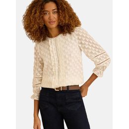 Love & Roses Bluse Damen Gr&ouml;&szlig;e 5XL champagner
