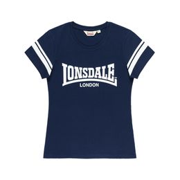 Lonsdale T-Shirt 'KILLEGRAY' Damen Gr&ouml;&szlig;e L navy / wei&szlig;