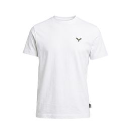 Kleinigkeit T-Shirt 'Feather' Herren Gr&ouml;&szlig;e S saphir / gold / wei&szlig;