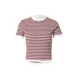 Oh April T-Shirt 'Nuala' Damen Gr&ouml;&szlig;e M dunkelrot / wei&szlig;