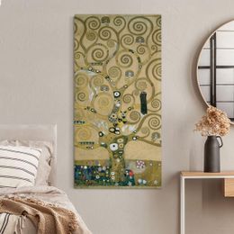 Bilderwelten Akustikbild Gustav Klimt - Der Lebensbaum