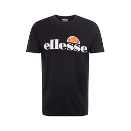 Ellesse Shirt 'Prado' male size M Orange / Melon / Black / White