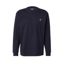 Carhartt Work In Progress Carhartt Wip Shirt 'Chase' Herren Gr&ouml;&szlig;e XS navy / goldgelb