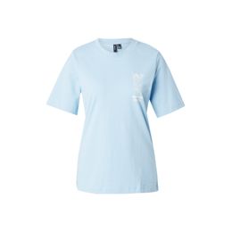 V&eacute;ro Moda Vero Moda T-Shirt 'VMSANNE' Damen Gr&ouml;&szlig;e S hellblau / wei&szlig;