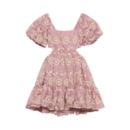 Bardot Junior Kleid 'ELLE' M&auml;dchen Gr&ouml;&szlig;e 170/176 pastellgelb / altrosa