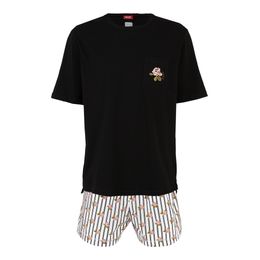 Diesel Pyjama Herren Gr&ouml;&szlig;e M gr&uuml;n / rosa / schwarz / wei&szlig;