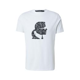 K by KARL LAGERFELD Karl Lagerfeld T-Shirt Herren Gr&ouml;&szlig;e S schwarz / wei&szlig;