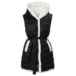Influencer Jacke Damen Gr&ouml;&szlig;e XL schwarz / wei&szlig;