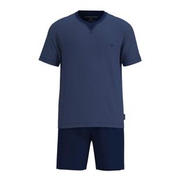 Tom Tailor Pyjama Herren Gr&ouml;&szlig;e L blau