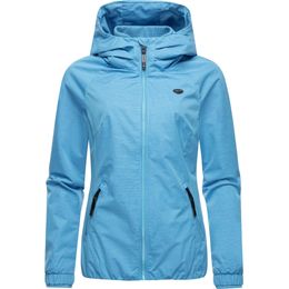 Ragwear Performance Jacket 'Dizzie' female size 4XL Light blue