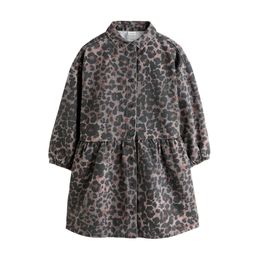 next Kleid M&auml;dchen Gr&ouml;&szlig;e 158 braun / cognac / schwarz / offwhite