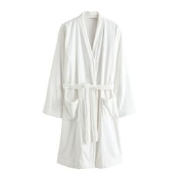 next Bademantel Herren Gr&ouml;&szlig;e XL wei&szlig;