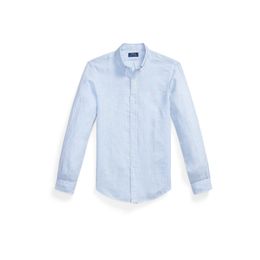 Polo Ralph Lauren Hemd Herren Gr&ouml;&szlig;e L hellblau / rosa / wei&szlig;