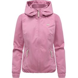 Ragwear Performance Jacket 'Dizzie Tech' female size 6XL Rose
