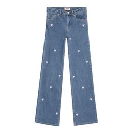 Only Girls Jeans 'KOGJuicy' M&auml;dchen Gr&ouml;&szlig;e 140 blue denim / silber