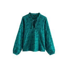 next Bluse Damen Gr&ouml;&szlig;e M cyanblau