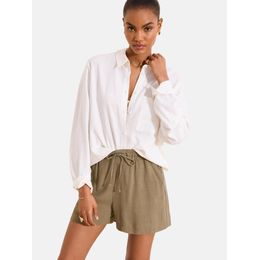 Lipsy Shorts Damen Gr&ouml;&szlig;e 36 khaki