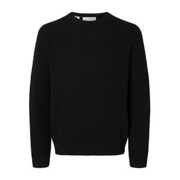Selected Pullover 'SLHRoss' Herren Gr&ouml;&szlig;e S schwarz