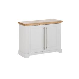 Sideboard OTTO HOME, B:94cm H:70cm T:39cm, wei&szlig;, FSC-zertifiziertes Massivholz, Wohnzimmer, Sideboards, "Melissa", Kommode im klassischen