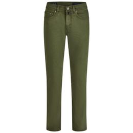 Pierre Cardin Herren Tapered-fit-Jeans "Lyon", gr&uuml;n, Gr. 35, uni, Obermaterial: 59% Baumwolle CO. 23% Lyocell CLY. 17% Polyester PES. 1% Elasthan