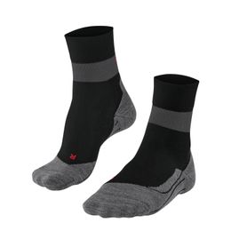 Falke Damen Socken "RU Compression Stabilizing", Gr. 42, schwarz, Obermaterial: 42% Polypropylen PP. 28% Polyamid PA. 15% Lyocell CLY. 8% Elasthan