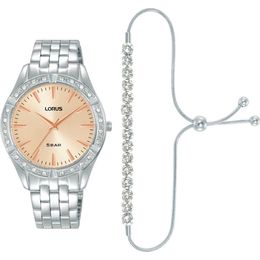 Lorus Damen Quarzuhr, silber, Armbanduhren, Armbanduhr, Damenuhr, Edelstahlarmband, Ideal auch als Geschenk