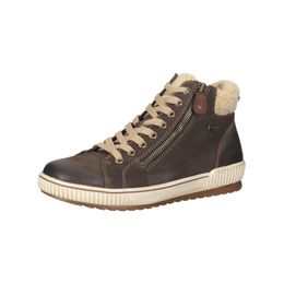 Remonte Damen Sneaker "Remonte Sneaker Leder", Gr. 41, beige, Leder, Schuhe