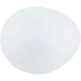 LED Solarleuchte Eglo, B:14,5cm H:10,5cm L:16,5cmwei&szlig;, Garten, Leuchten, "Z_Solar Solarlampe, Au&szlig;enleuchte Terasse, Au&szlig;enbeleuchtung, Lampe",
